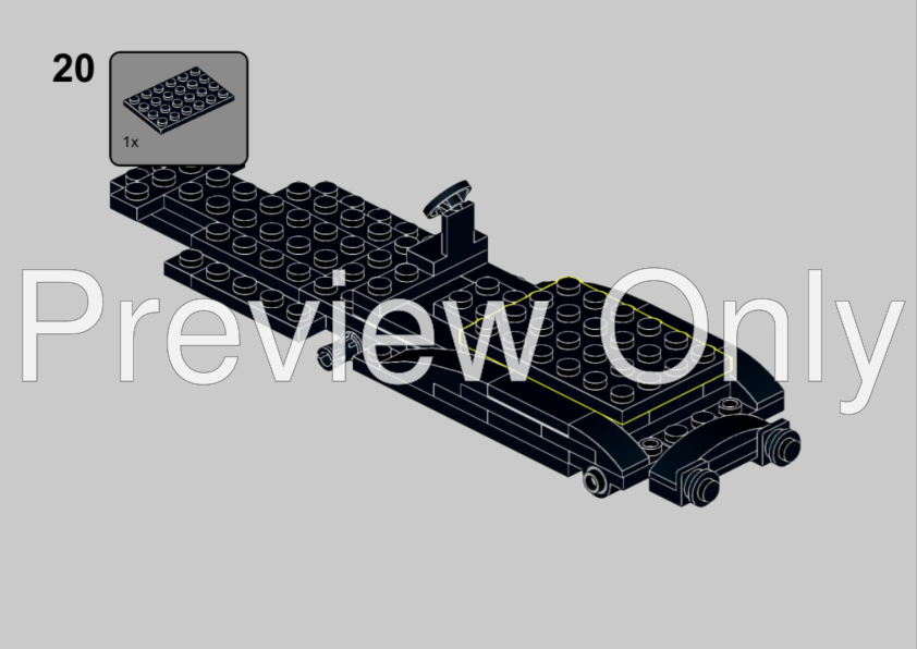 LEGO MOC 1920s Gangster Car by besbasdesign | Rebrickable - Build with LEGO