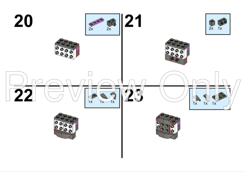 LEGO MOC B-25 Mitchell by BespokeLegoDesigns | Rebrickable - Build with ...