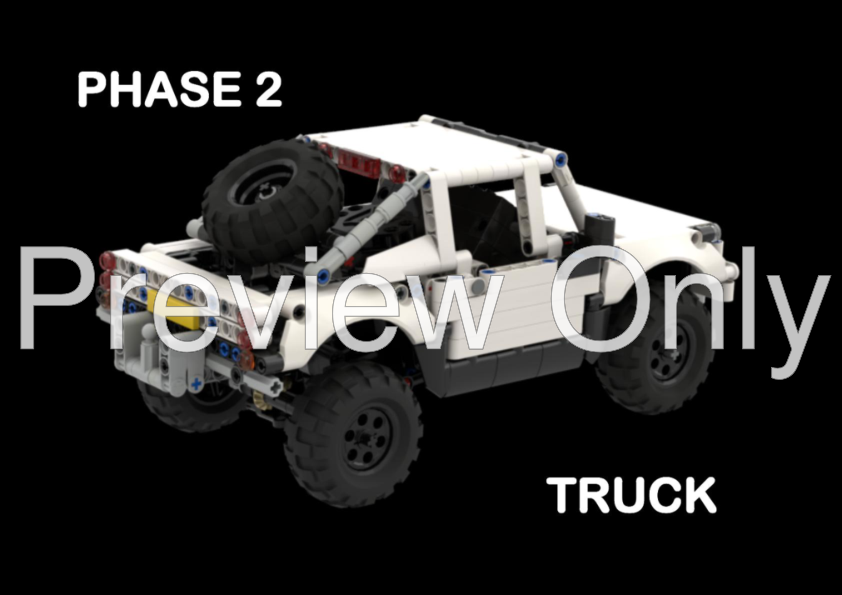 LEGO MOC RC FORD RANGER PRERUNNER + TRAILER by TECHNIC_RC_GARAGE ...