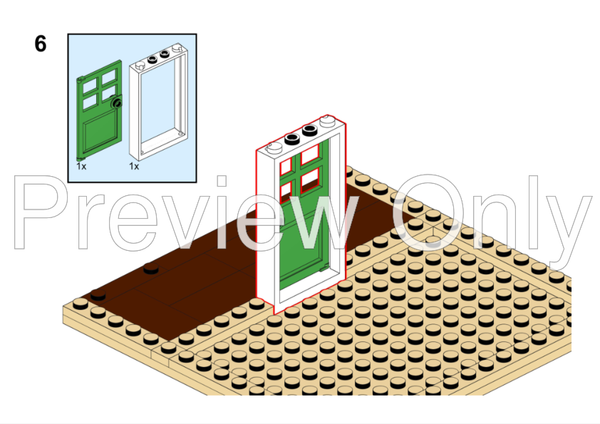 LEGO MOC Lakeside Lodge by Mario love lego | Rebrickable - Build with LEGO