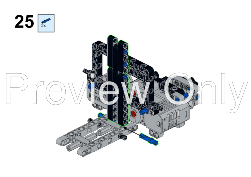 LEGO MOC Blue Bird Ultra4 Buggy by gyenesvi | Rebrickable - Build with LEGO