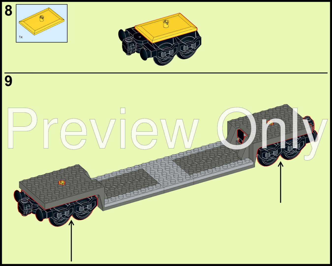 LEGO MOC Express Passenger Train (Double Decker Extension of LEGO Set ...