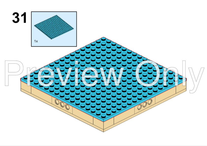 LEGO MOC Pirates Diorama - Display for set 910038-1 - Ominous Isle by ...