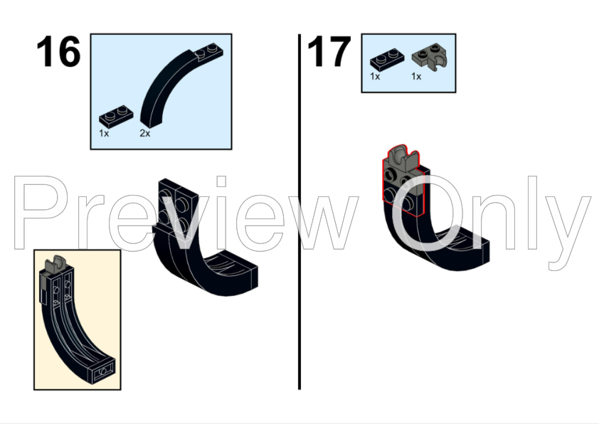 LEGO MOC Flying heron by SKABRAM | Rebrickable - Build with LEGO