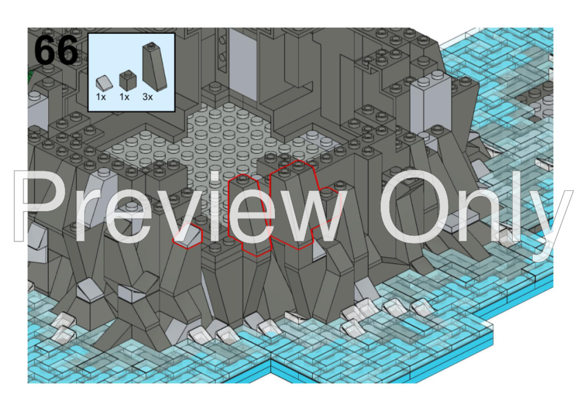 LEGO MOC Rockwork with vegetation for a pirate setting by MofaKevin ...