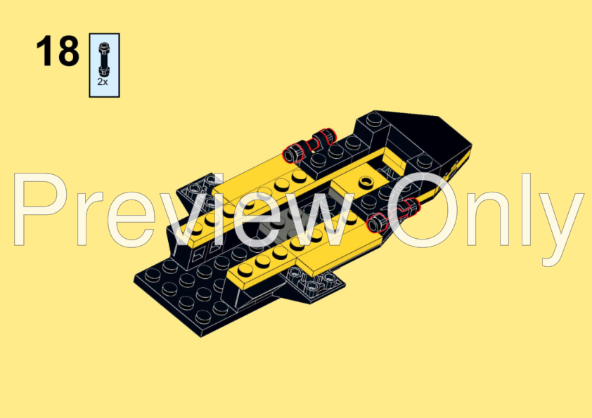 LEGO MOC-212138 Blacktron: Reimagined Cruiser (40580) "Renegade ...