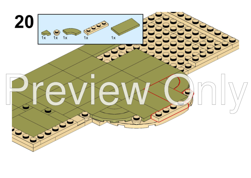 LEGO MOC The Brutalist - Van Buren's library by Ay3cle | Rebrickable ...