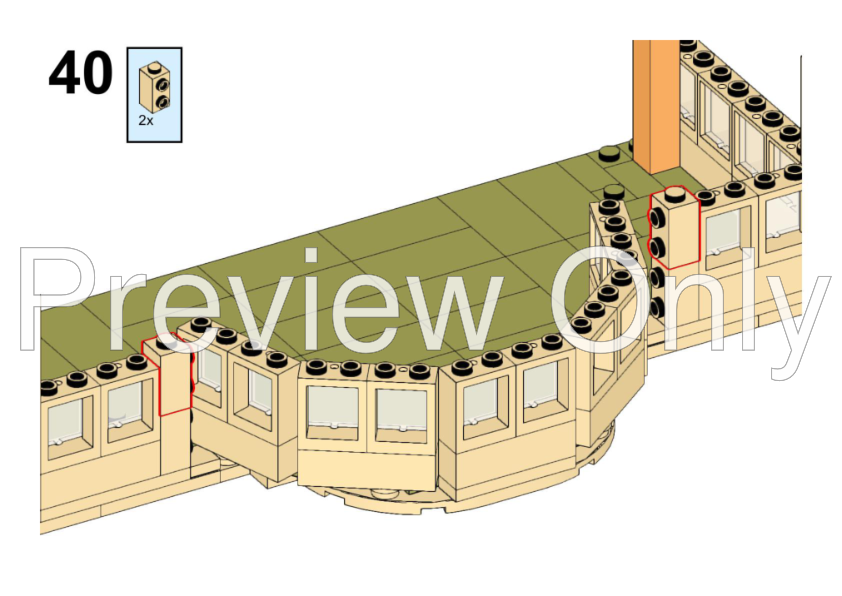 LEGO MOC The Brutalist - Van Buren's library by Ay3cle | Rebrickable ...