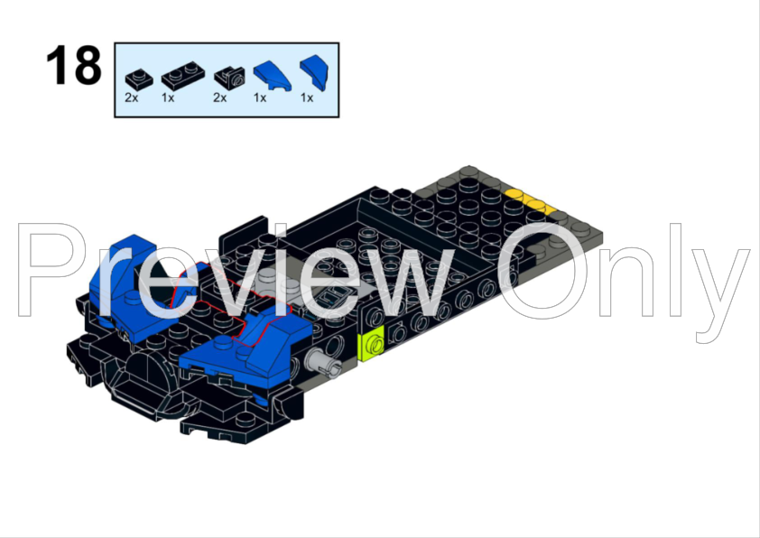 LEGO MOC Bugatti Bolide by XYS_MOC | Rebrickable - Build with LEGO