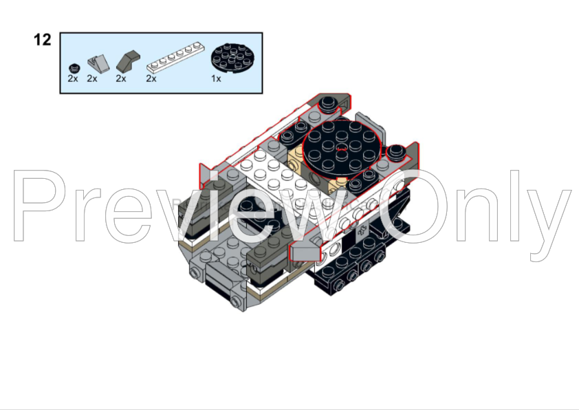 LEGO MOC Fireball & Black Ace Tie Minifigure Scale by CreationCaravan ...