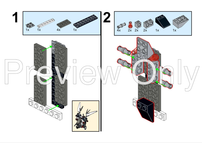 LEGO MOC Exo Force 2006 Combiner: Lightning Predator by ...