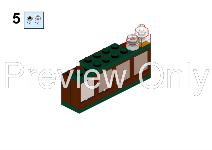 LEGO MOC Bar Scene by gabizon | Rebrickable - Build with LEGO
