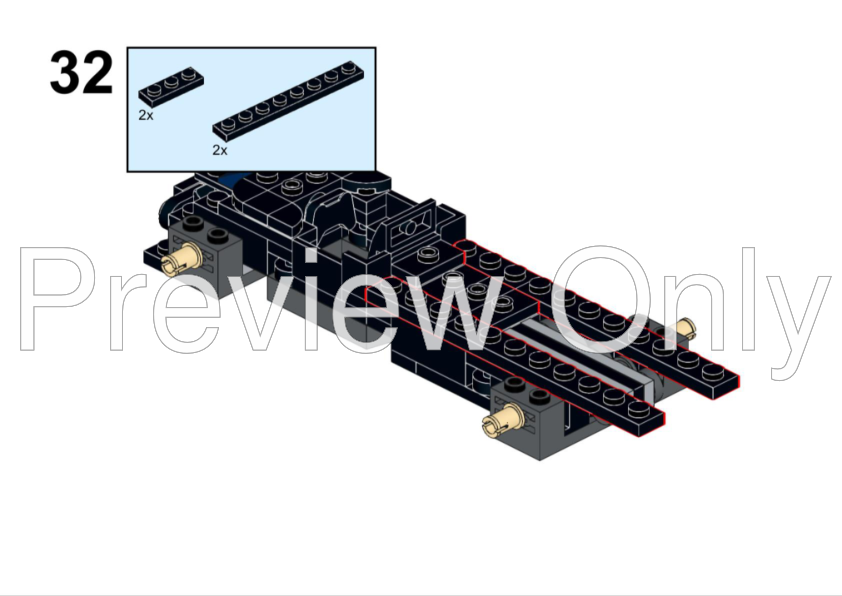 LEGO MOC-212413 Aston Martin Valkyrie AMR-LMH #23 2025 IMSA season ...