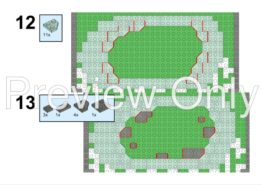 LEGO MOC The Pond by K_Giffen_Creates | Rebrickable - Build with LEGO