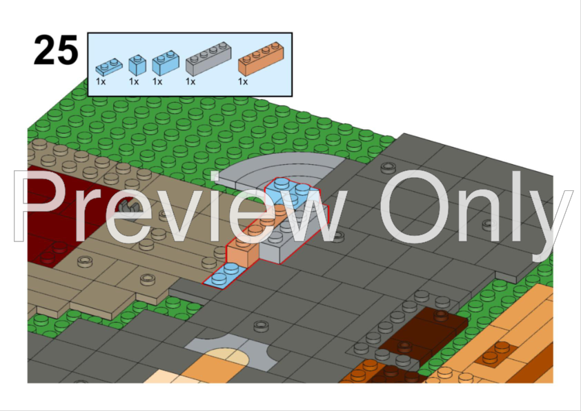 LEGO MOC Community Square [Alt Build of 10350] by rebelnili ...