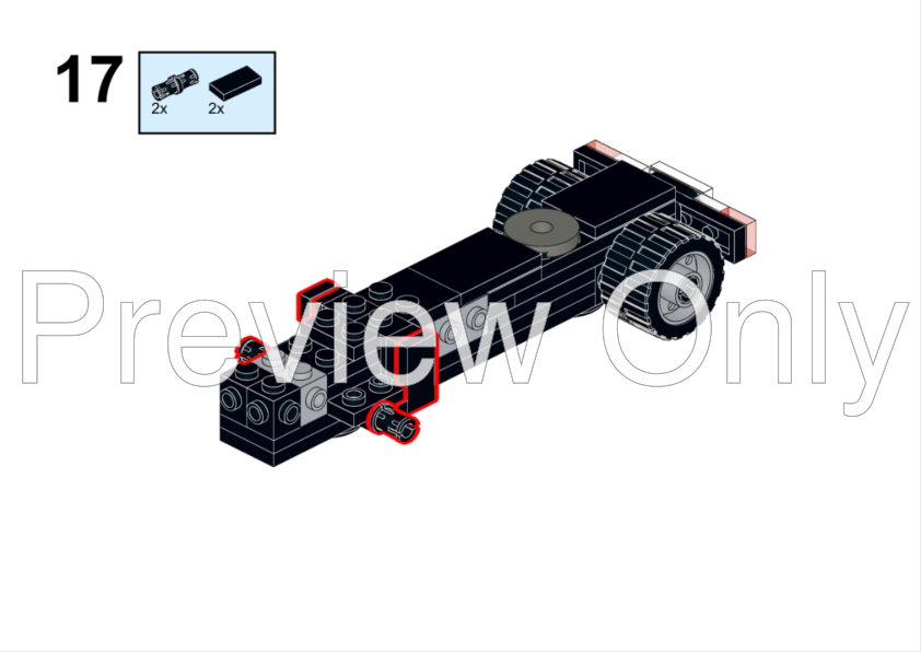 LEGO MOC European Cab Over Engine Semi Truck with Trailer by ...