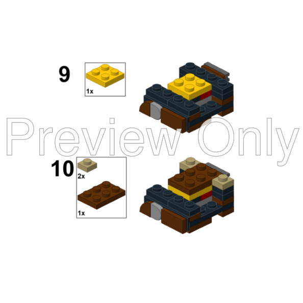 LEGO MOC Sucker Punch BHz - Blondie by Igor X | Rebrickable - Build ...