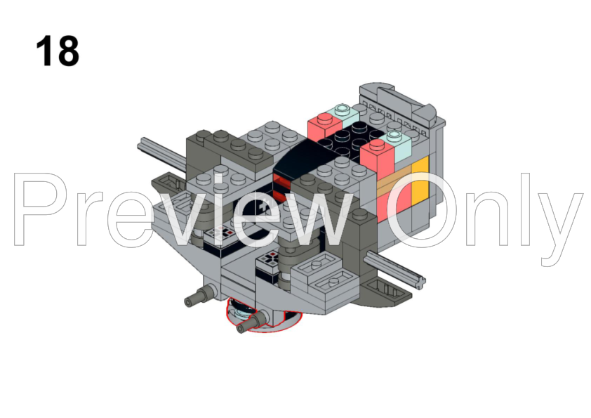 LEGO MOC *Outdated* Twin Ion Engine Avenger (Andor Season 2) V1 by ...