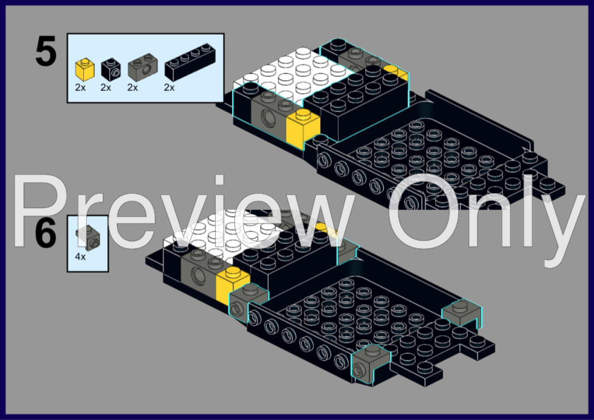 LEGO MOC Cadillac CT5-V Blackwing by Thecarmoccer | Rebrickable - Build with LEGO