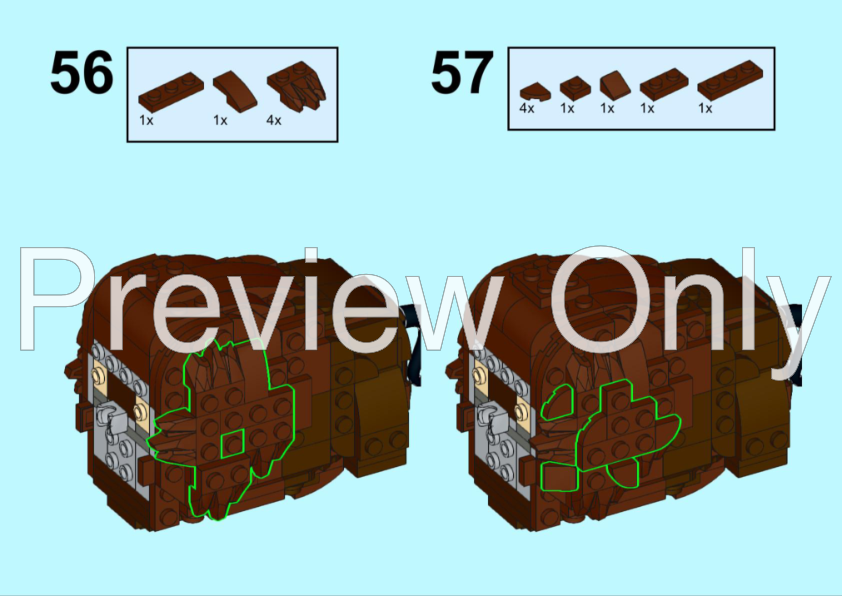 LEGO MOC American Bison by Penguins and plastic | Rebrickable - Build ...