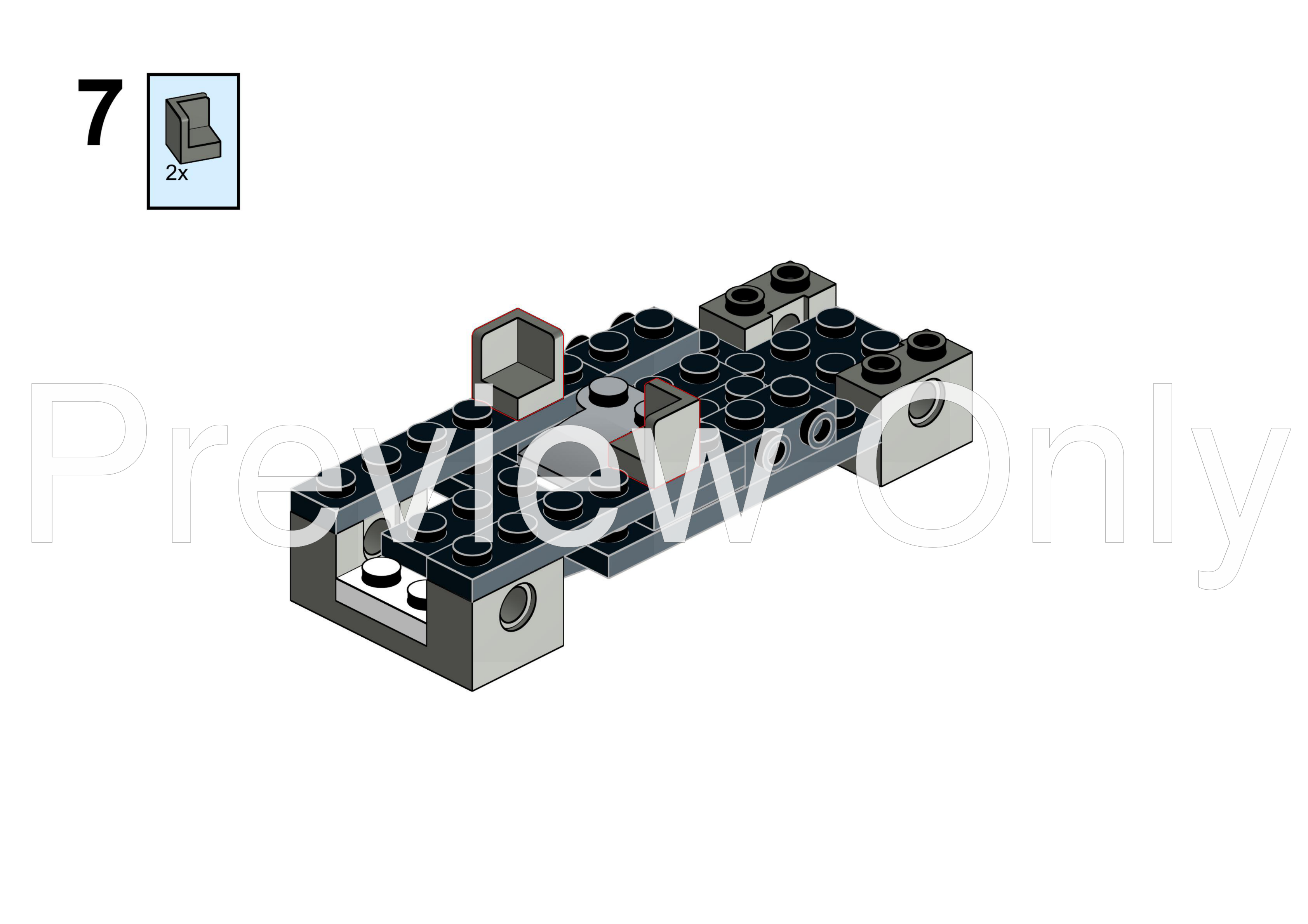 LEGO MOC 75892 PICKUP by Keep On Bricking | Rebrickable - Build with LEGO