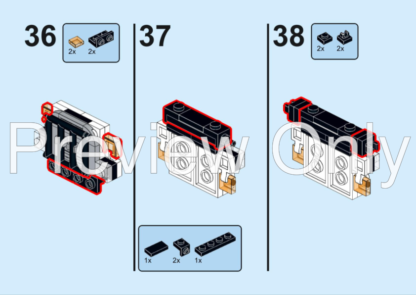 LEGO MOC-212815 Forest Fire Service Lowboy Transporter & Bulldozer by ...