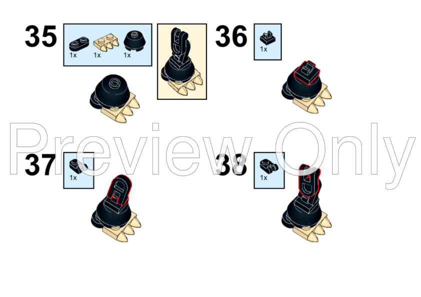 LEGO MOC Toothless by akibricks | Rebrickable - Build with LEGO