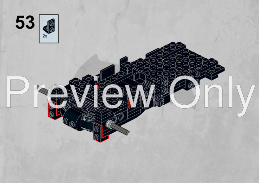 LEGO MOC Snyderverse Batmobile by P_R_I_M_E | Rebrickable - Build with LEGO