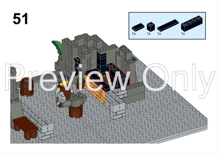 LEGO MOC-212986 Forge in the rock by Max.J | Rebrickable - Build with LEGO