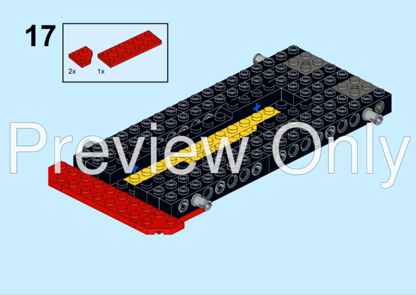 LEGO MOC-213032 MOD of 60445 F1 Truck for Speed Champions V2 by hegi015 ...