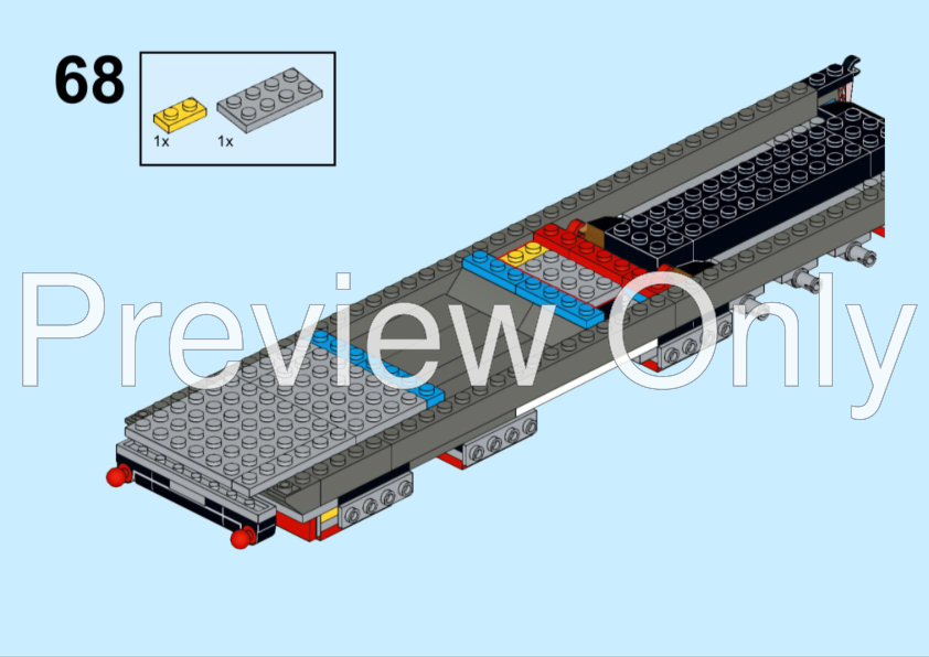 LEGO MOC MOD of 60445 F1 Truck for Speed Champions V2 by hegi015 ...