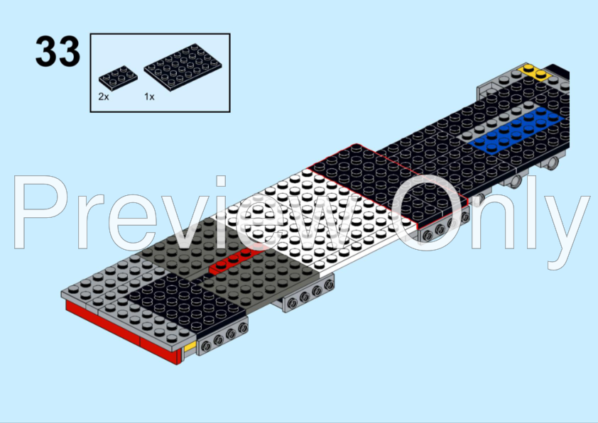 LEGO MOC-213032 MOD of 60445 F1 Truck for Speed Champions V2 by hegi015 ...