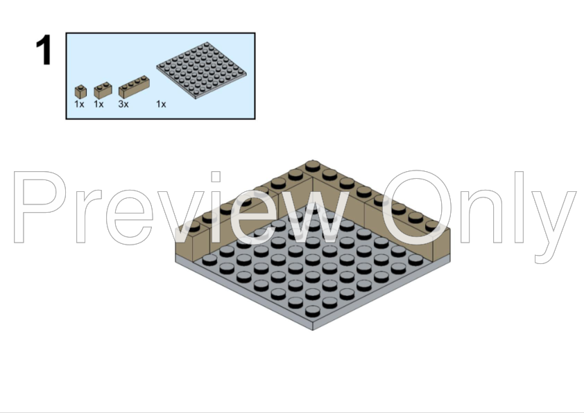 LEGO MOC Series 27 CMF (71048) Vignette/Habitat Bundle by Check_out_my ...