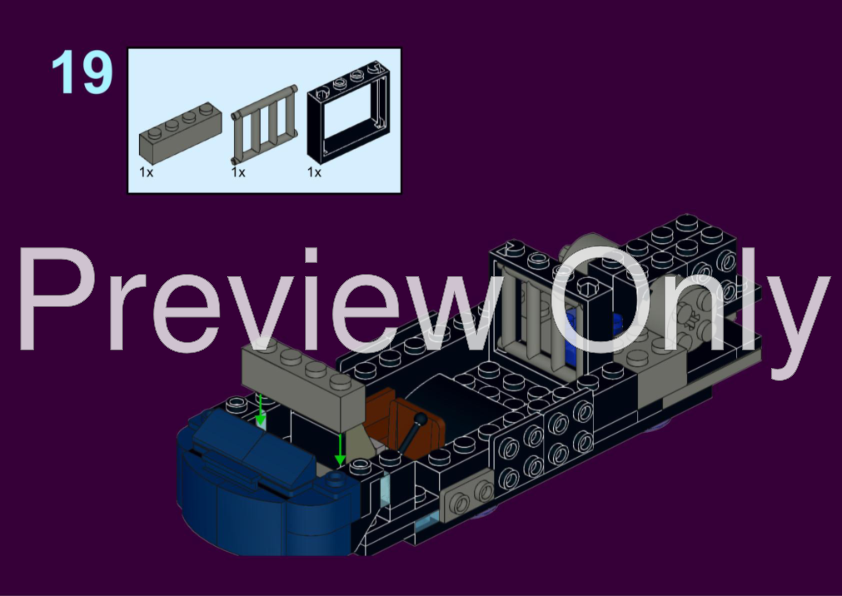LEGO MOC T26 Zurdo-pattern 'Wraith' Mortar Tank (Halo) by Builder Faber ...