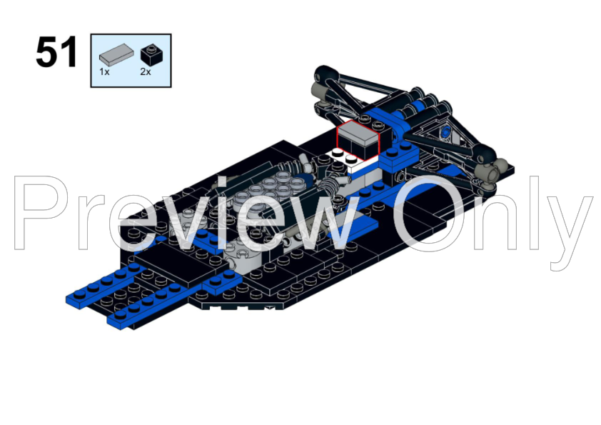 LEGO MOC Jordan 191 by bentobrick | Rebrickable - Build with LEGO