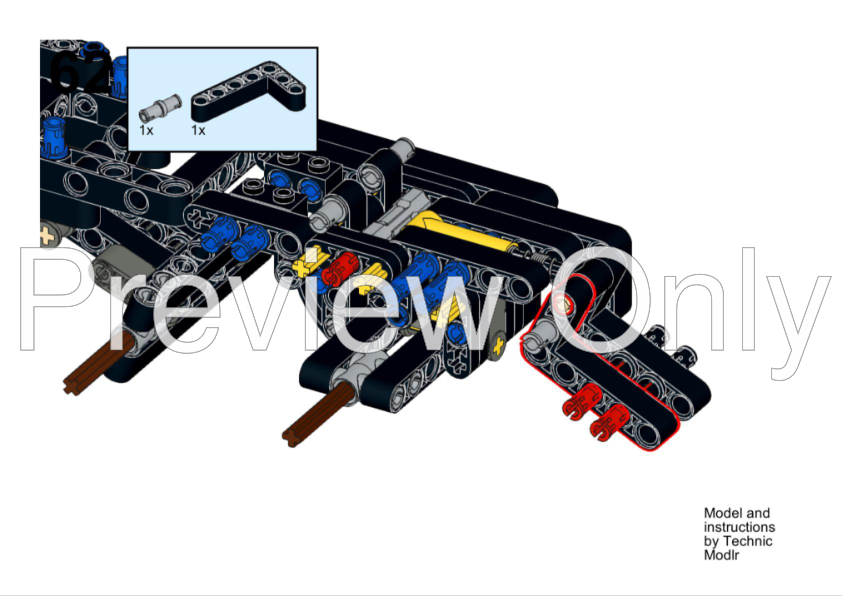 LEGO MOC Derry Longhorn 4520 / Oshkosh M1070 HET by TechnicModlr ...