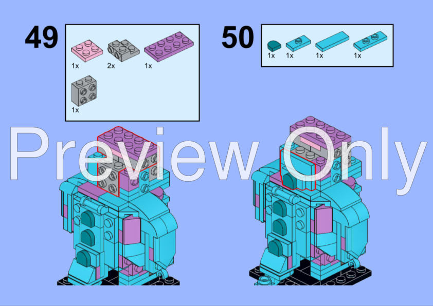 LEGO MOC Monsters, Inc.- Mike and Sulley Brickheadz by Penguins and ...