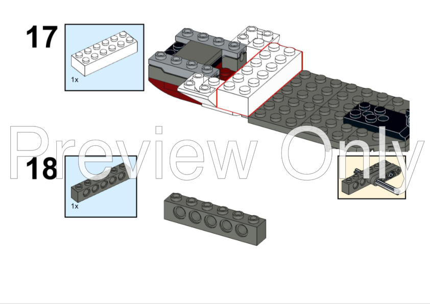LEGO MOC 75401 Galactic Marine support Gunship - Alternative Build by ...