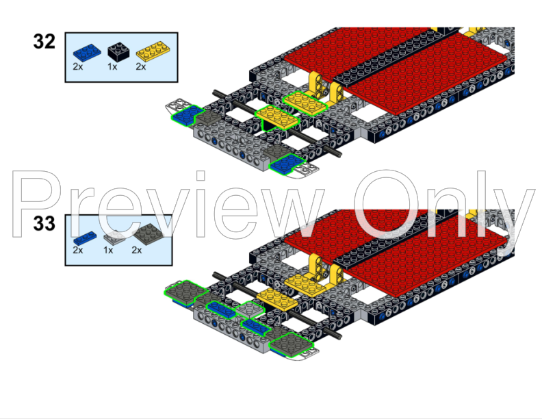 LEGO MOC-213743 1955 Lincoln Futura by Bricksota | Rebrickable - Build ...