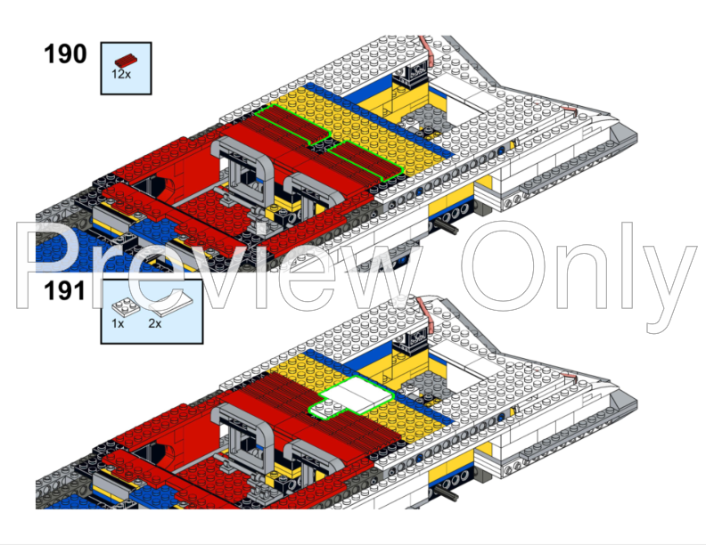 LEGO MOC 1955 Lincoln Futura by Bricksota | Rebrickable - Build with LEGO