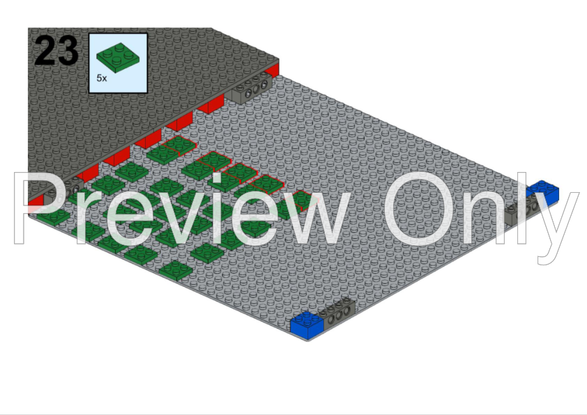 LEGO MOC City Walkway Overpass by NorwegianTater | Rebrickable - Build ...