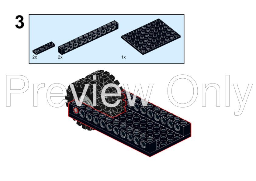 LEGO MOC Space Trike Bundle by GentleEarwig | Rebrickable - Build with LEGO