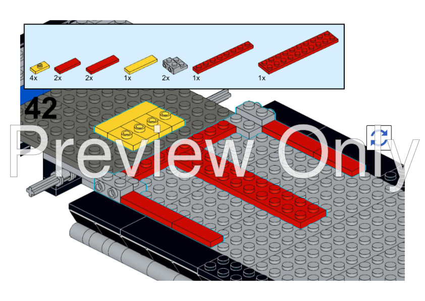LEGO MOC-213932 Corvette C2 by Giganbrick | Rebrickable - Build with LEGO