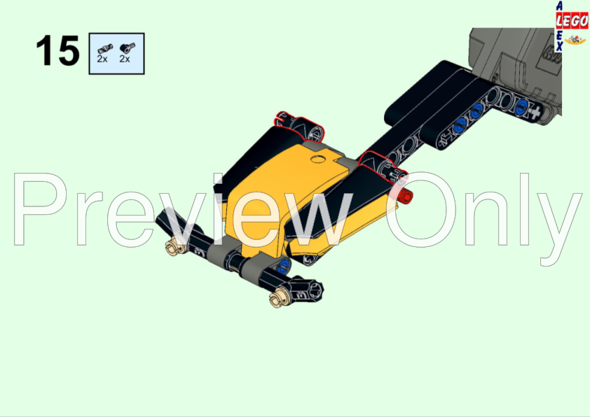 Lego Moc Buggy 42199 Alternative By Erikgs Rebrickable Build With Lego