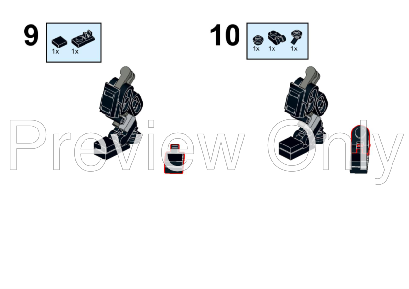 LEGO MOC Cavalier by skroberto | Rebrickable - Build with LEGO