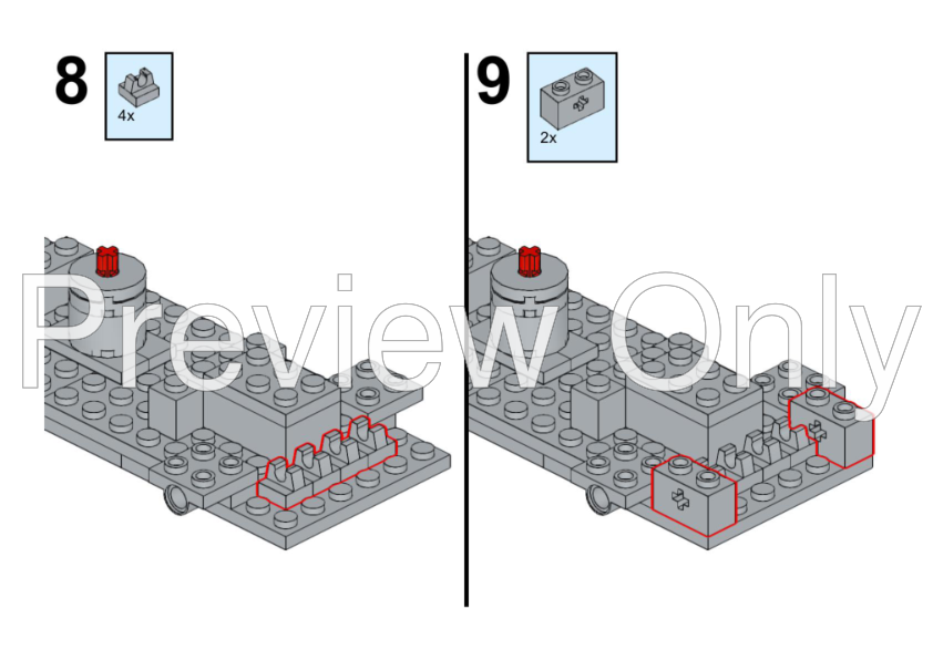 LEGO MOC Tiger I – German Heavy Tank (Panzerkampfwagen VI) by PeppePell ...