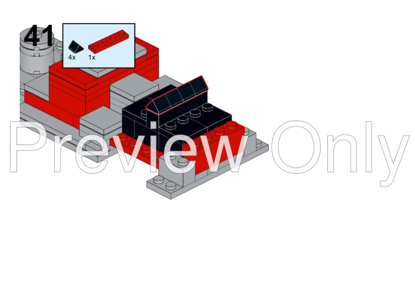 LEGO MOC 1971 Seagrave Tiller Truck by leeggoo_Creator | Rebrickable ...
