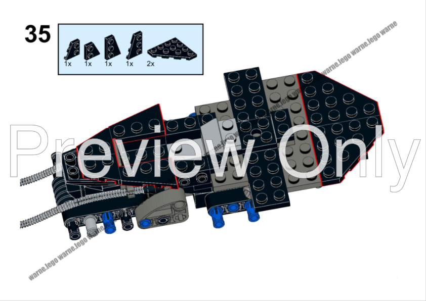 LEGO MOC Bat Dragster "Dark Shark" by Warne.lego | Rebrickable - Build with LEGO
