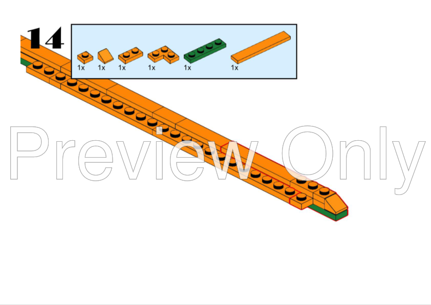 LEGO MOC Seaboard Airline P-1 4-6-2 Streamlined Pacific, Silver Meteor ...