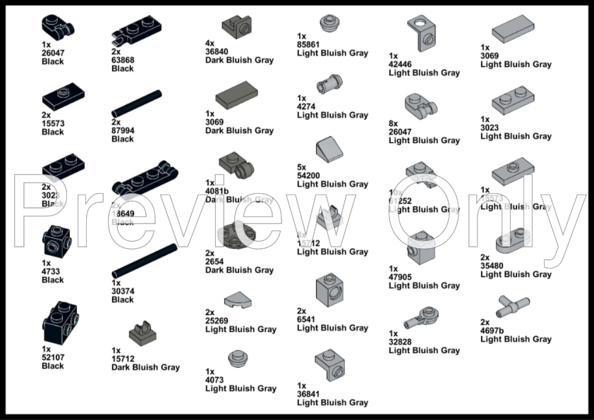 LEGO MOC AT-TE Walker by PierreMiniBricks | Rebrickable - Build with LEGO